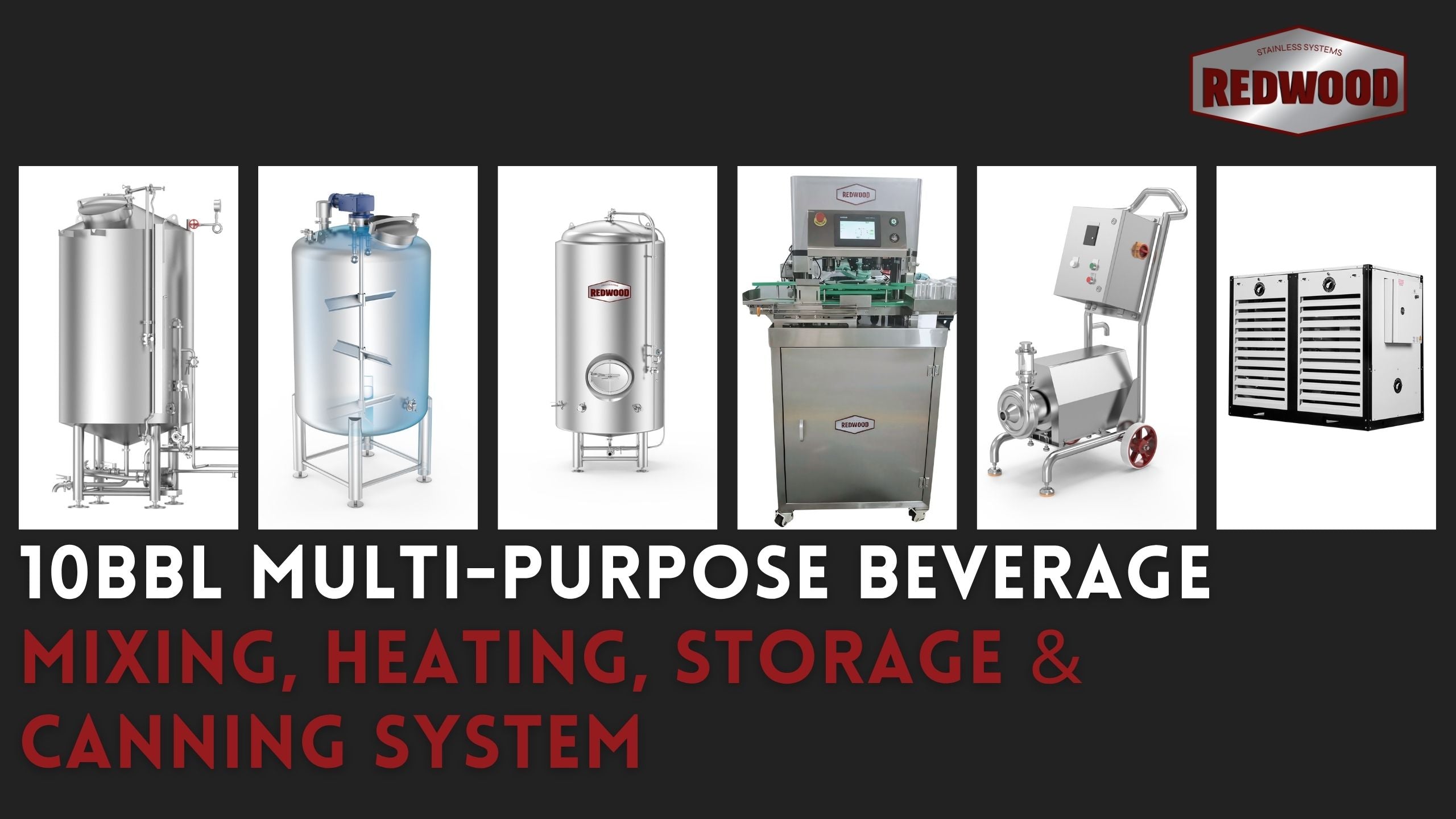 10BBL Multi-Purpose Beverage System | Smart Start for Beverage Startups ...