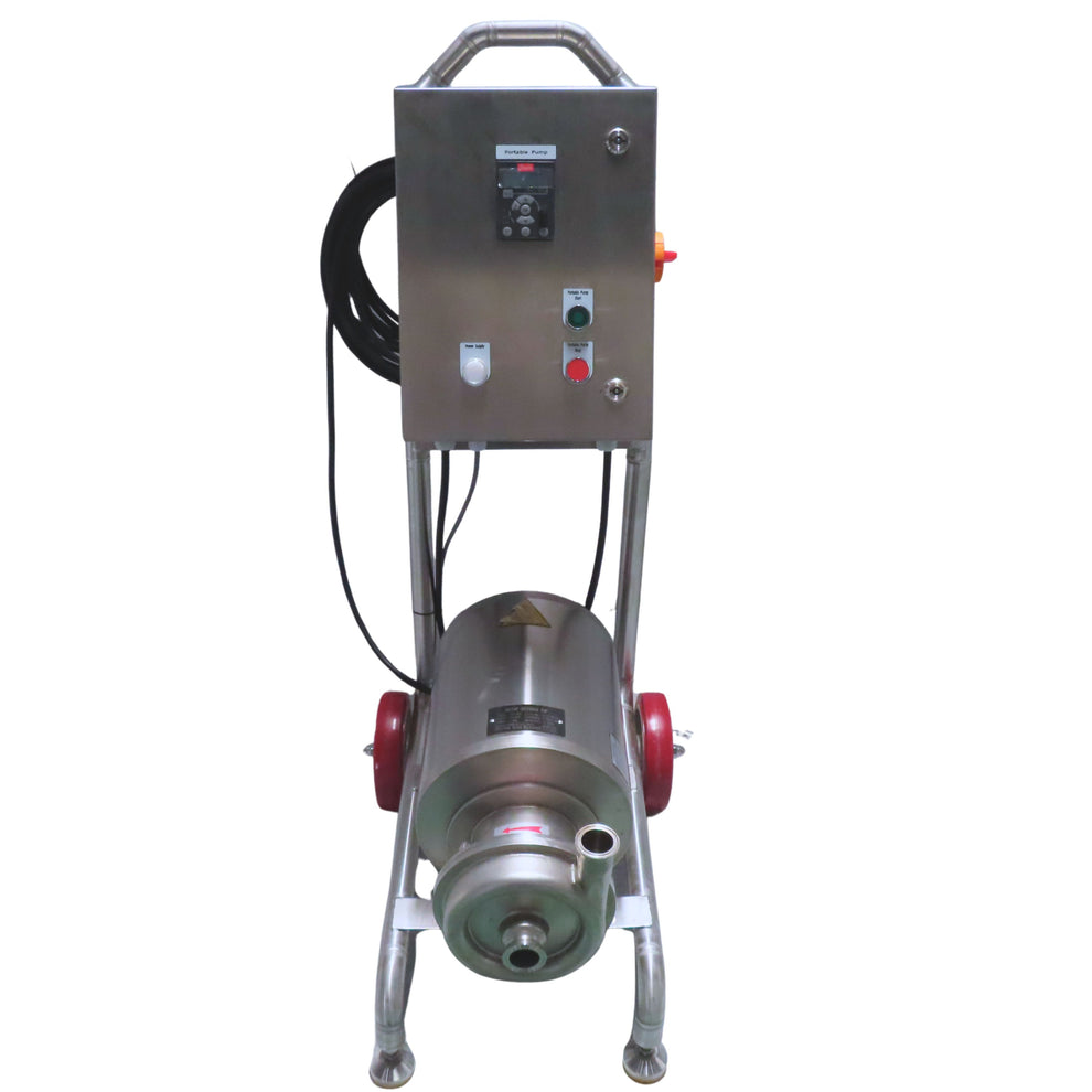 Mobile CIP Pump Cart for Brewing, Food & Pharma – Stainless Steel ...